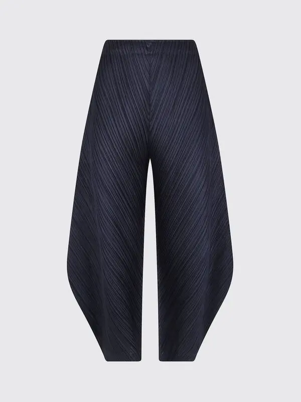 Issey Miyake Cropped Wide-leg Pleated Crêpe Trousers