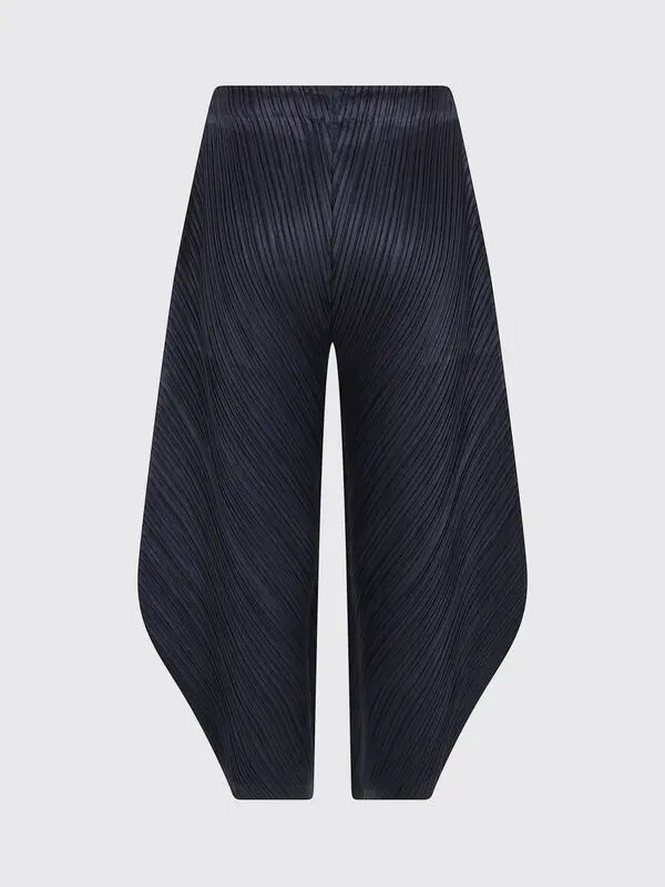 Issey Miyake Cropped Wide-leg Pleated Crêpe Trousers
