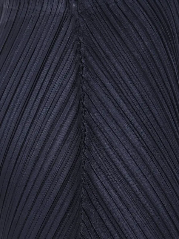 Issey Miyake Cropped Wide-leg Pleated Crêpe Trousers