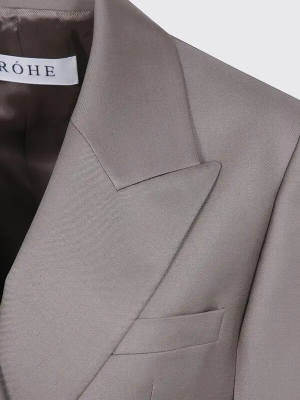 RÓHE Double-breasted Virgin Wool Blazer