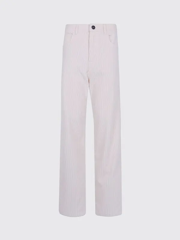 RÓHE High-waisted Corduroy Straight-leg Trousers