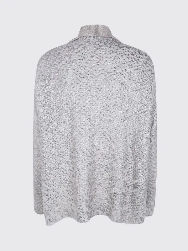 Avant Toi Cashmere And Silk Cardigan With Shawl Collar And Sequin Embroidery