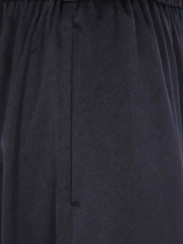 BY MALENE BIRGER Palazzo Jersey Trousers With Elasticated Waist And Wide Leg