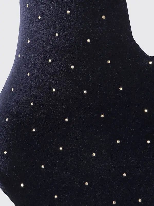 Balmain Embellished Halterneck One Piece