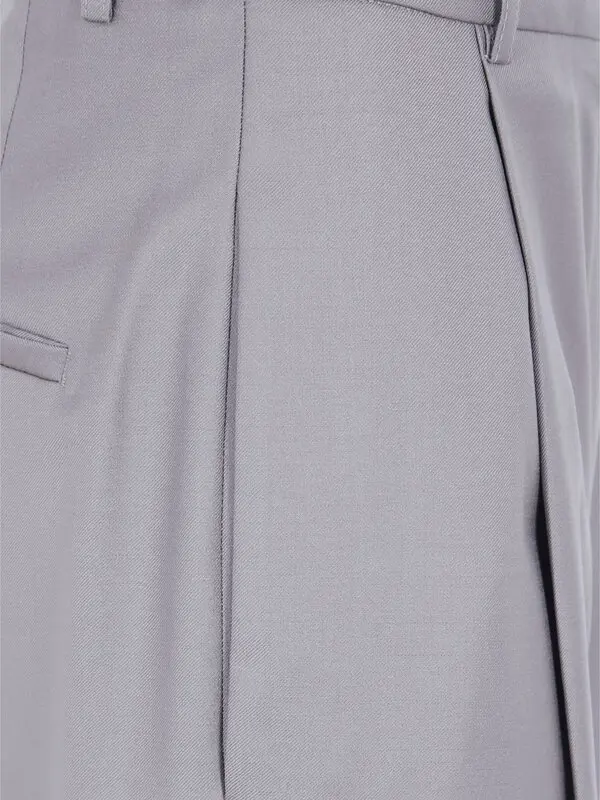 RÓHE High-waisted Straight-leg Trousers In Pure Virgin Wool