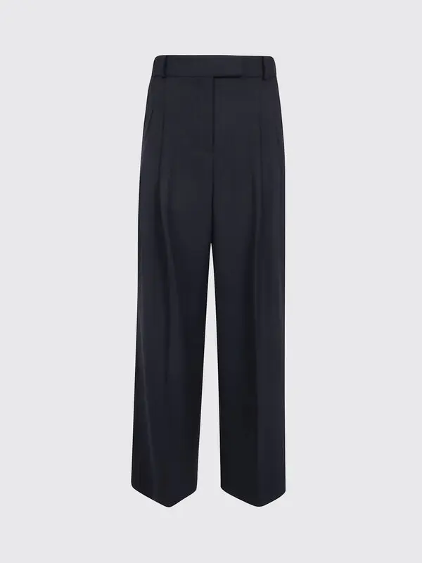 BY MALENE BIRGER Cropped Wide-leg Tailored Trousers With High Waist In Crêpe