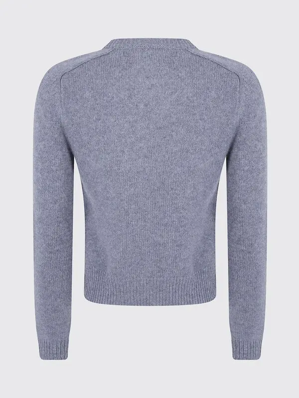 KUJTEN 100% Cashmere Crewneck Jumper With Ribbed Trims