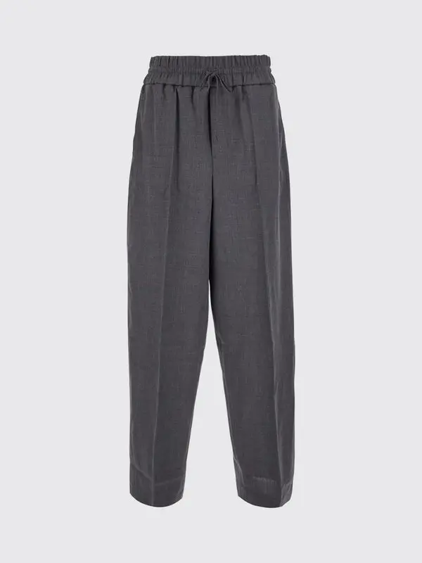 AMI Paris Cotton Trousers - Grey