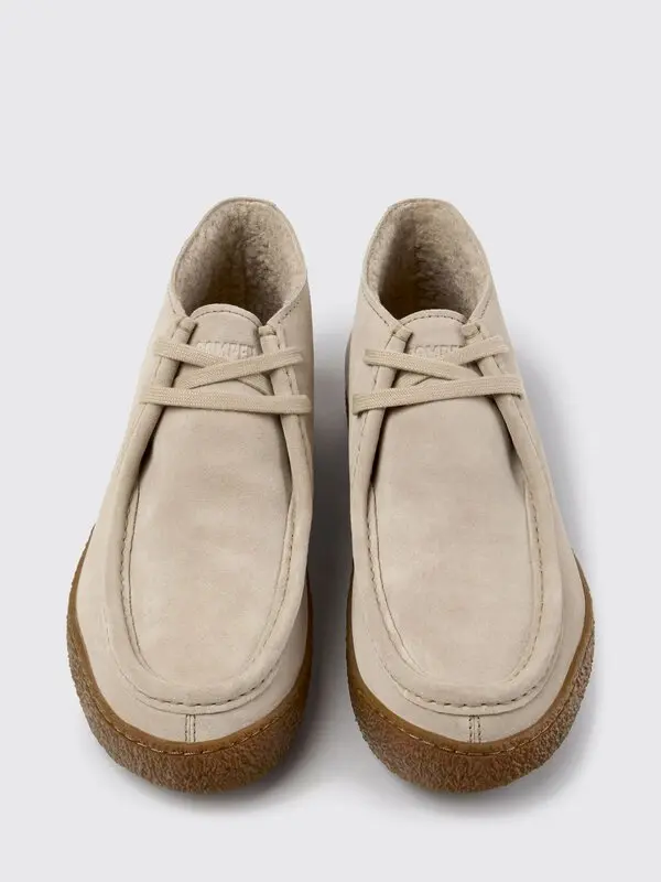 Camper Peu Terreno Suede Chukka Boots With Round Toe