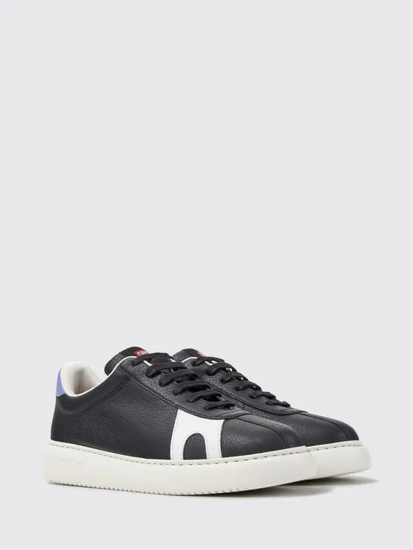 Camper Twins Low-top Calfskin Trainers With Contrast Logo