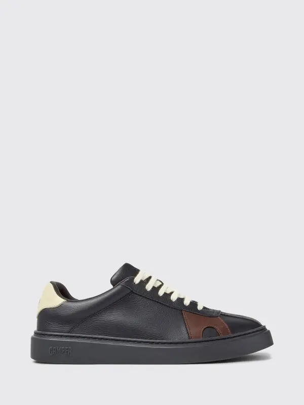 Camper Low-top Calfskin Trainers With Contrast Logo