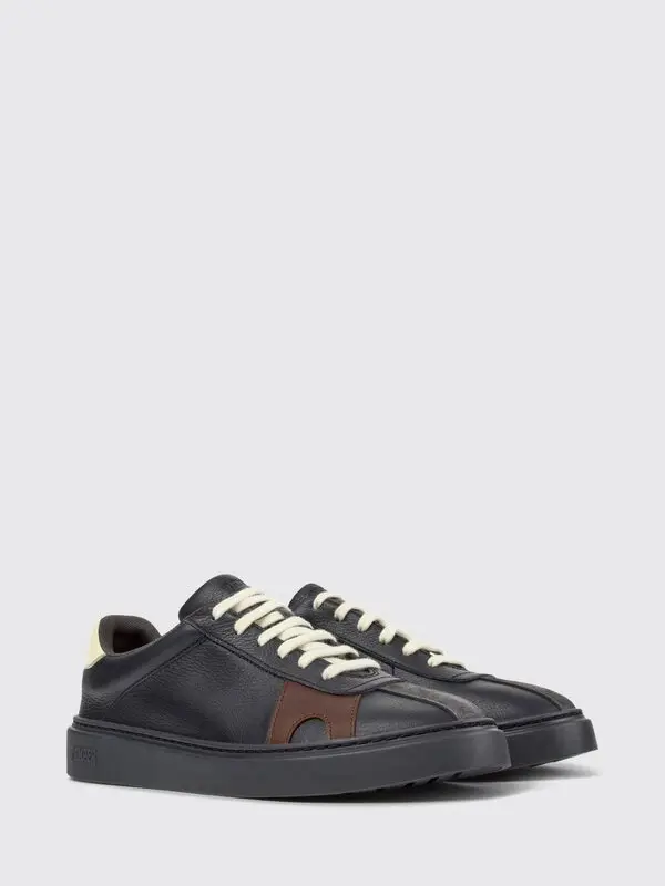 Camper Low-top Calfskin Trainers With Contrast Logo