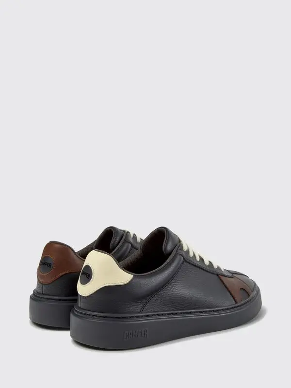 Camper Low-top Calfskin Trainers With Contrast Logo