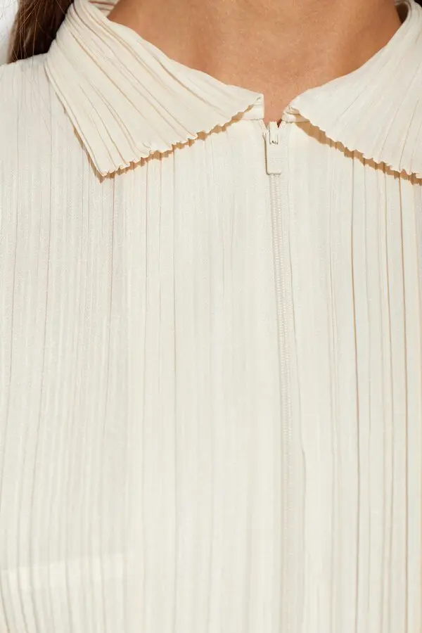 Issey Miyake Pleated Cardigan