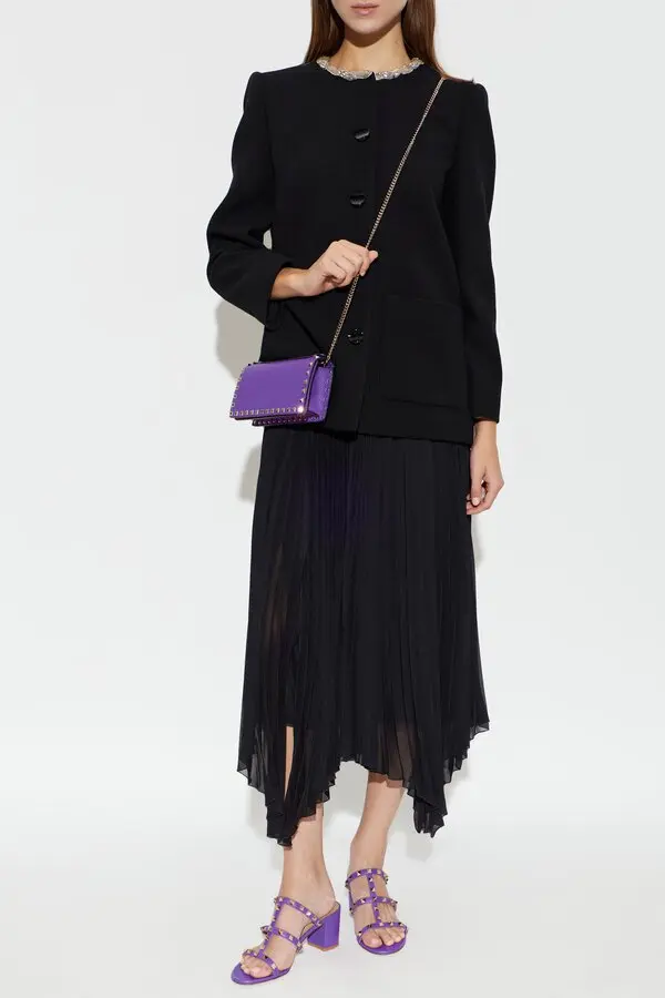 Valentino Garavani Leather Heeled Mules