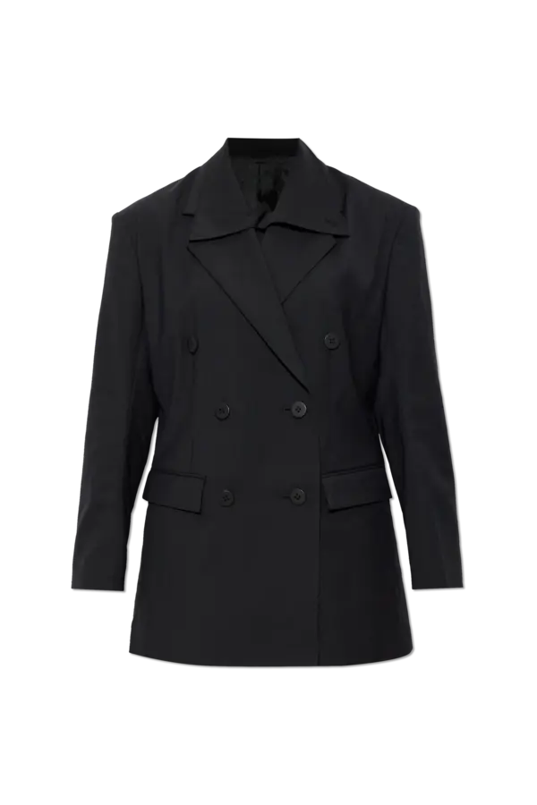 Issey Miyake Double-breasted Blazer - Black
