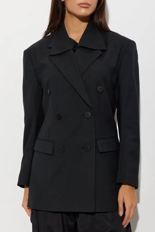 Issey Miyake Double-breasted Blazer