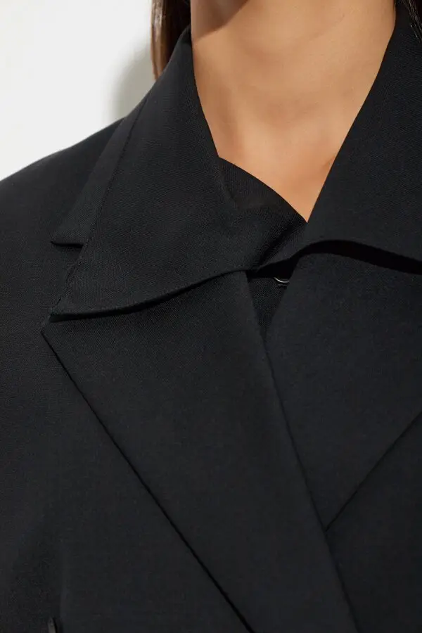 Issey Miyake Double-breasted Blazer
