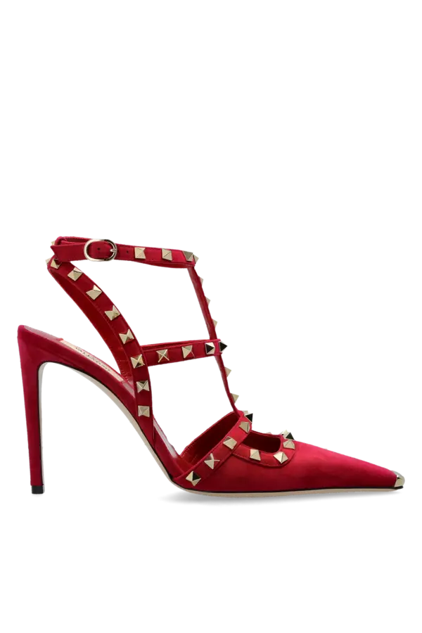 Valentino Garavani Suede Heeled Shoes - Pink