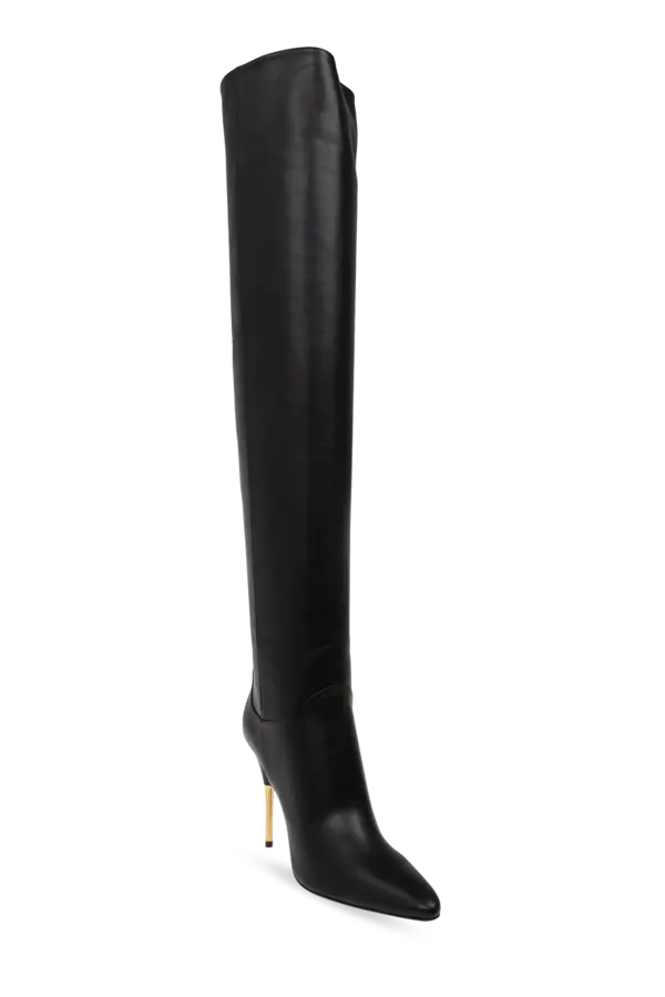 Valentino Garavani Leather Heeled Boots