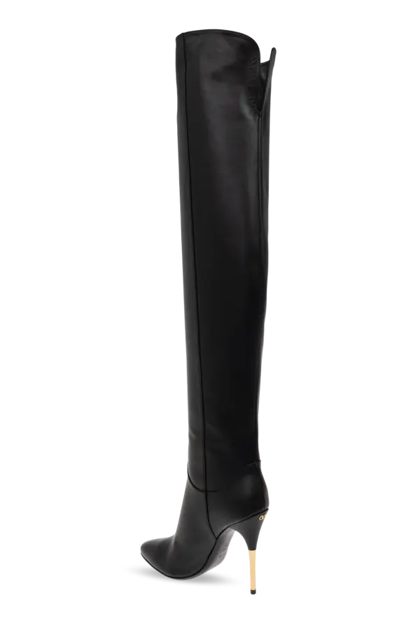Valentino Garavani Leather Heeled Boots