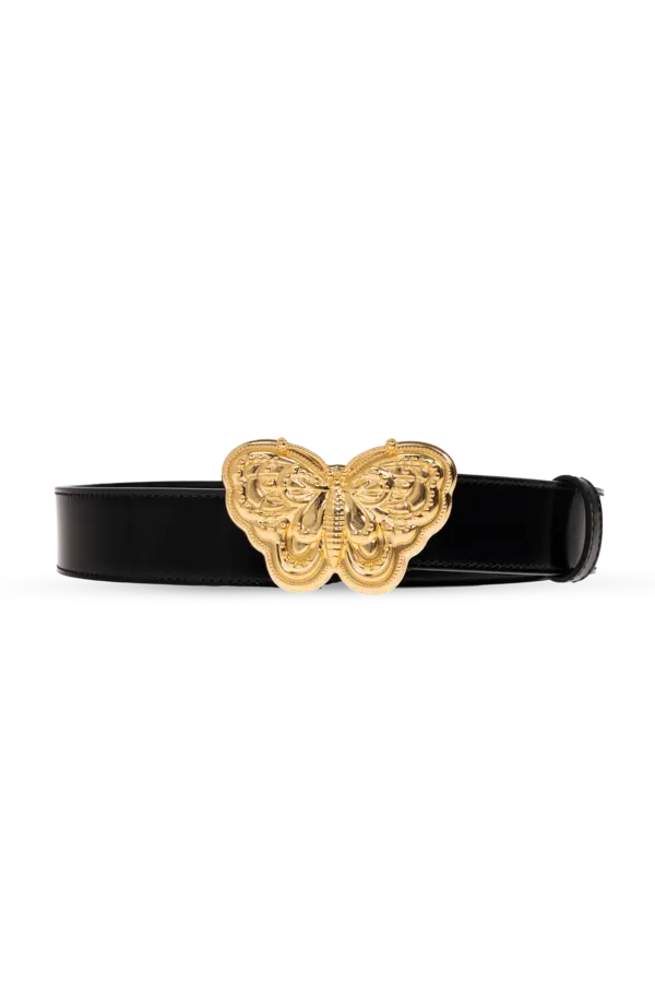 Valentino Garavani Leather Belt - Black