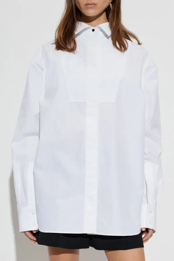 Givenchy Shirt With A Stand-up Collar