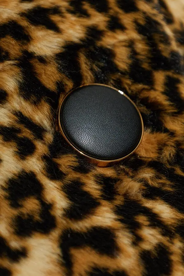 Givenchy Animal Print Coat