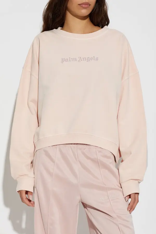 Palm Angels Sweatshirt With Logo