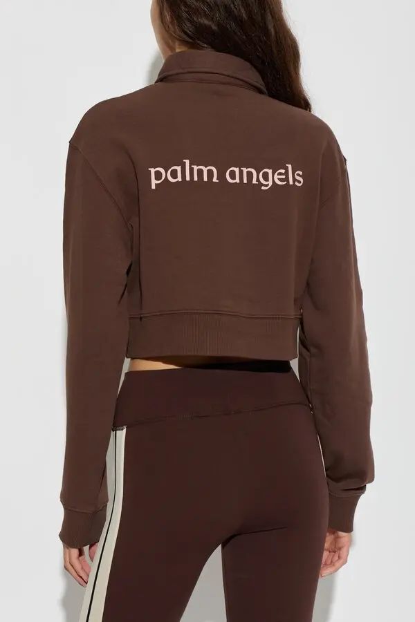 Palm Angels Long Sleeve Polo