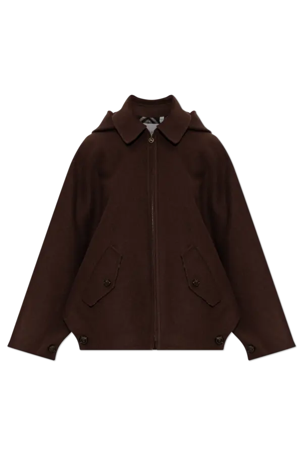 Burberry Wool Jacket "vauxhall - Brown
