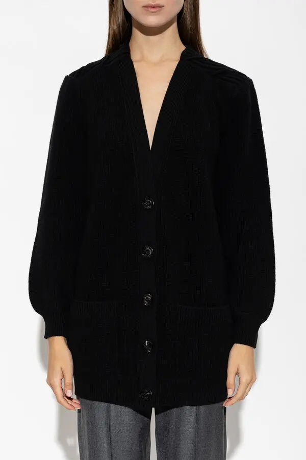 Valentino Garavani Wool Cardigan With Pockets