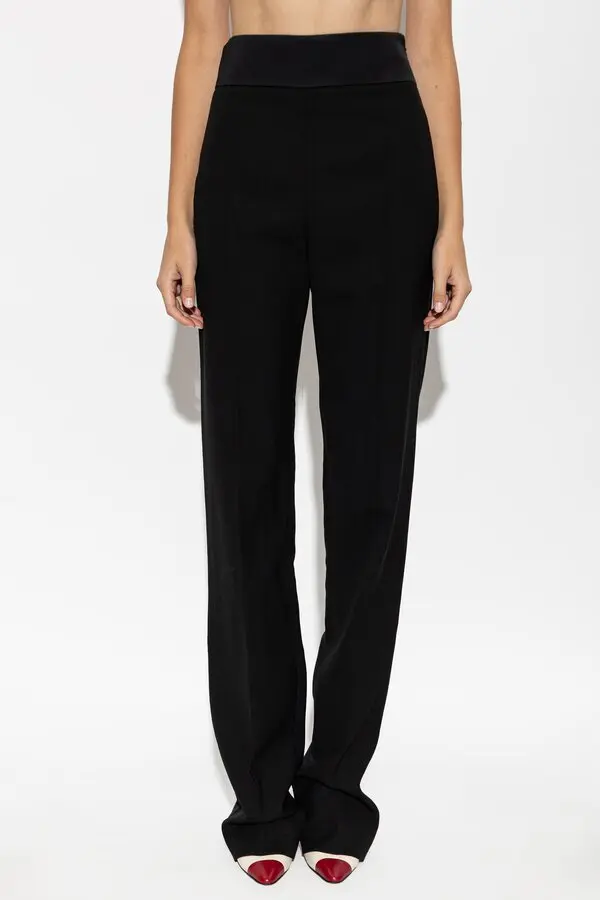 Valentino Garavani Wool Pleated Dress Pants