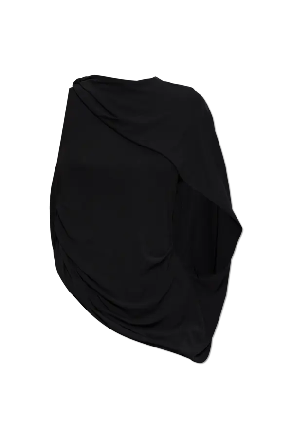 Alexander Wang Asymmetrical Cut Top - Black