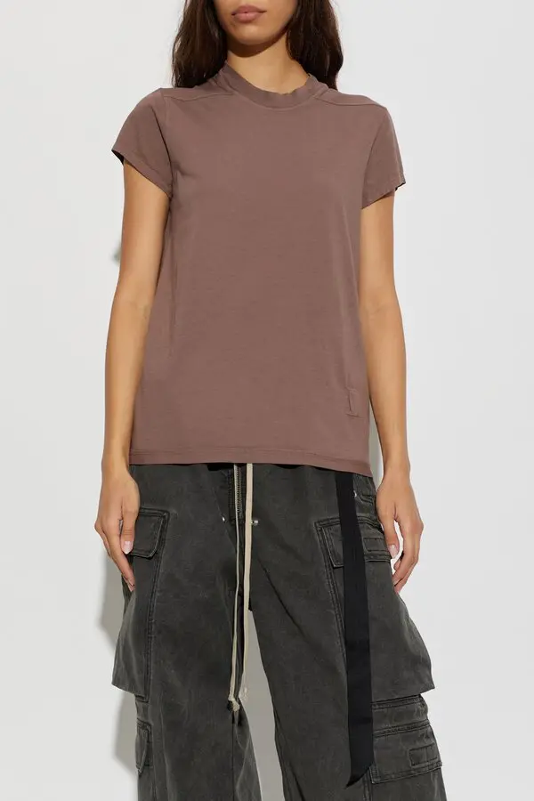 Rick Owens T-shirt With Decorative Stripe