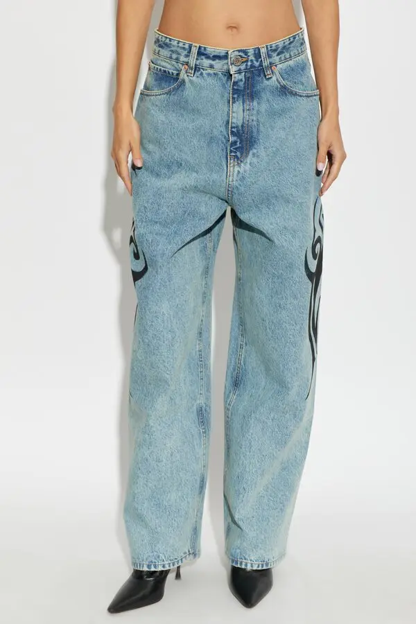 Vetements Jeans With Print