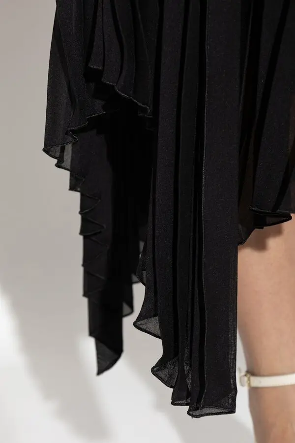 Valentino Garavani Pleated Skirt With Slit