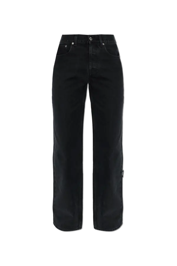 Off-White Straight-leg Jeans - Black