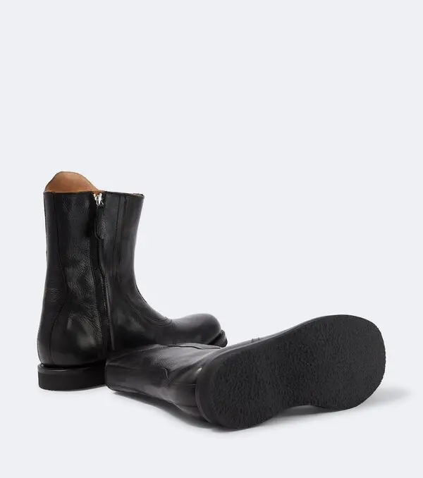 Our Legacy Moto Leather Boots