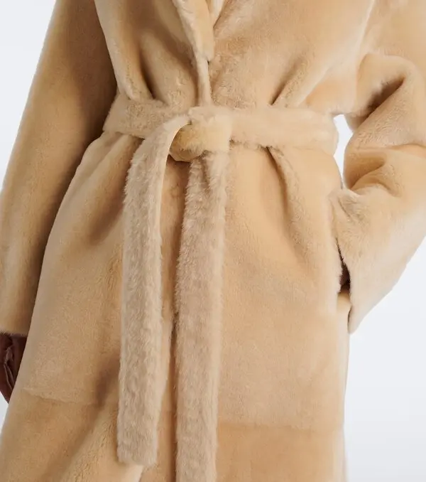 ARMA Rien Reversible Shearling Wrap Coat