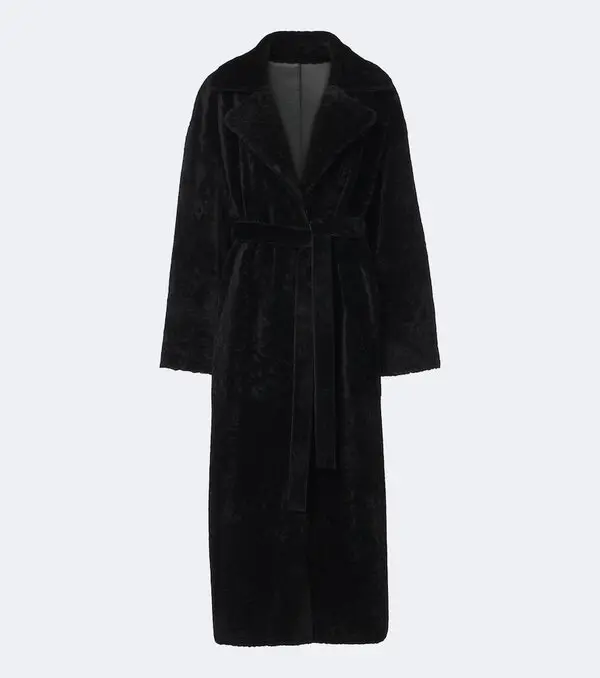ARMA Rien Wrap Coat - Black