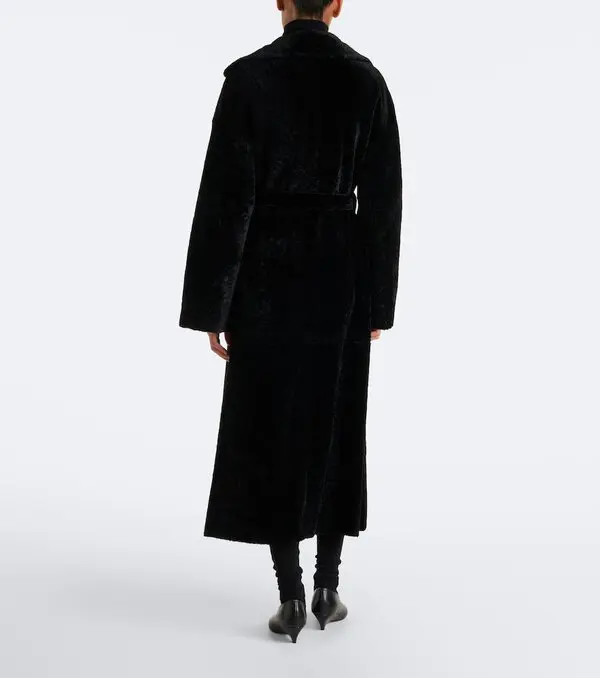 ARMA Rien Wrap Coat - Black