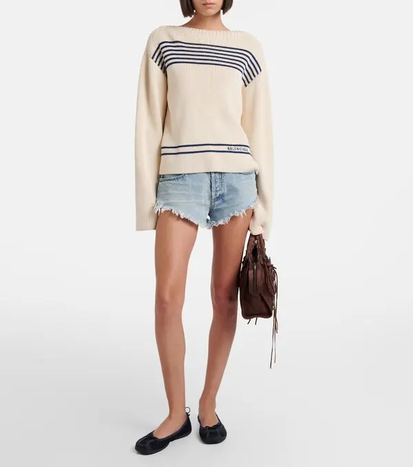 Balenciaga Le City Small Suede Top-handle Bag - Brown