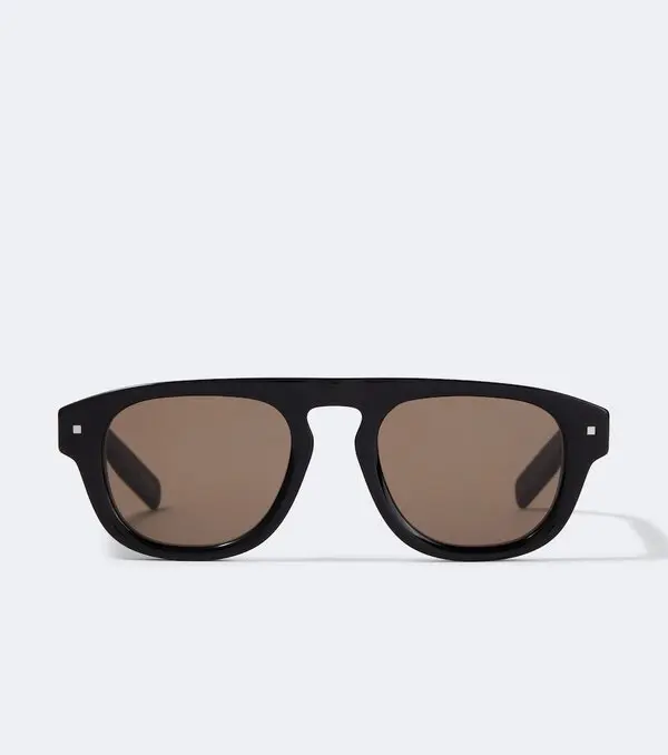 Dior Line S2i Flat-top Sunglasses - Black