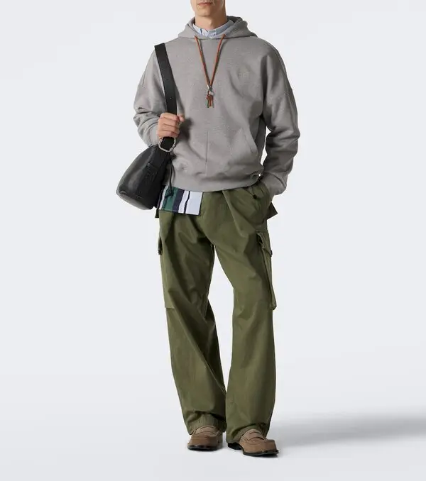 Loewe Anagram Cotton Fleece Hoodie