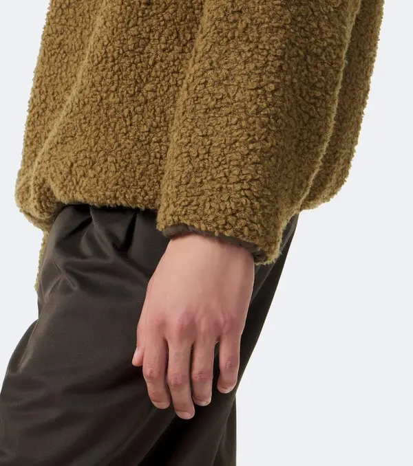THE ROW Maury Cashmere, Wool And Silk Sweater