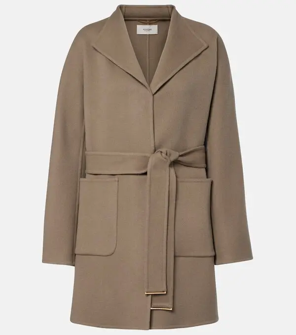 Agnona Cashmere Wrap Coat