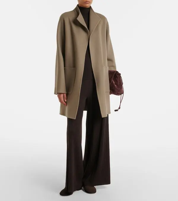 Agnona Cashmere Wrap Coat