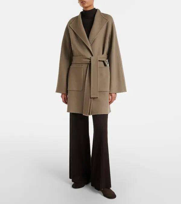 Agnona Cashmere Wrap Coat