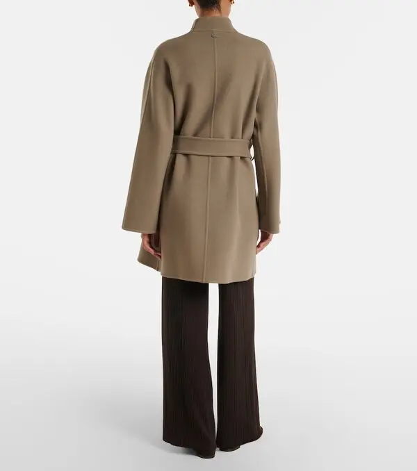 Agnona Cashmere Wrap Coat